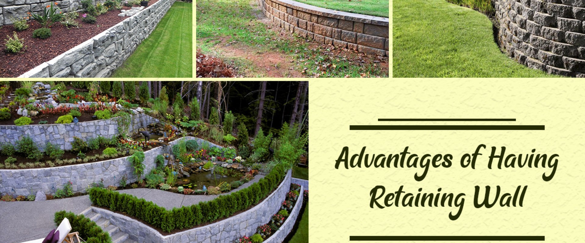 Elevate Your Landscape: 5 Transformative Benefits of Retaining Walls