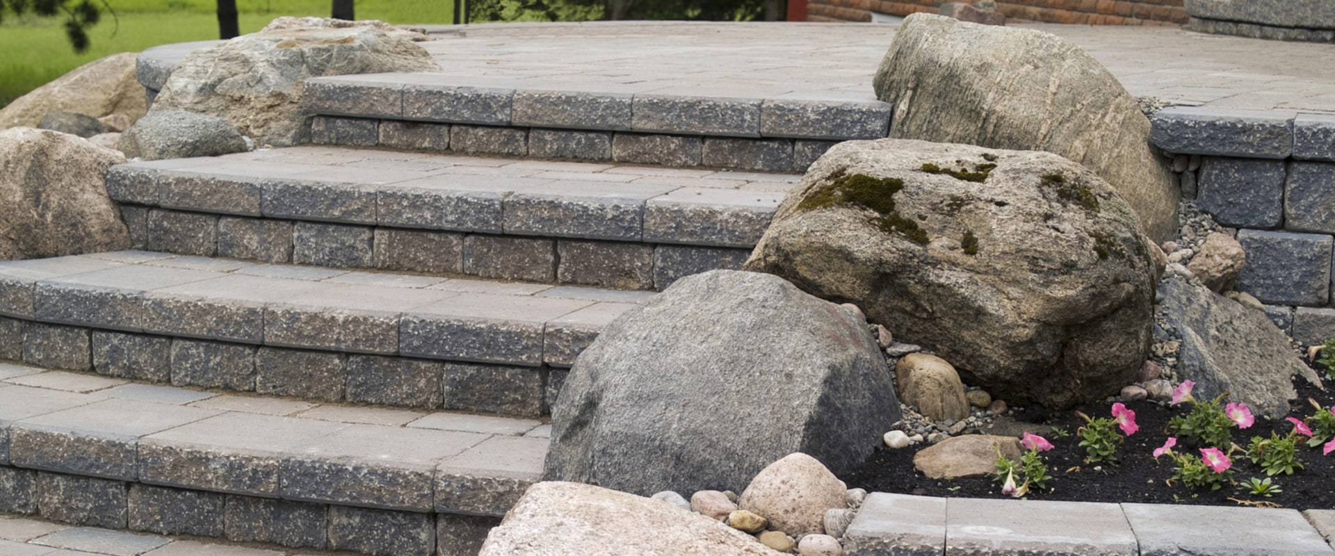 What are hardscaping materials?